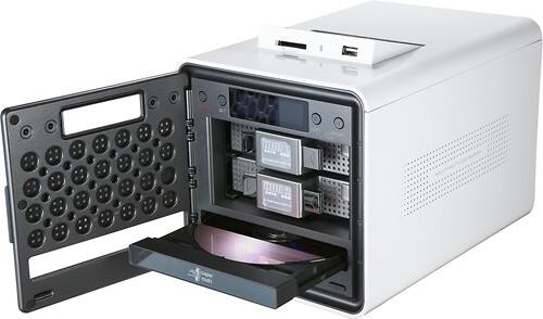 Best Buy: LG 2-Bay 2TB External USB 2.0/eSATA Network Storage System ...