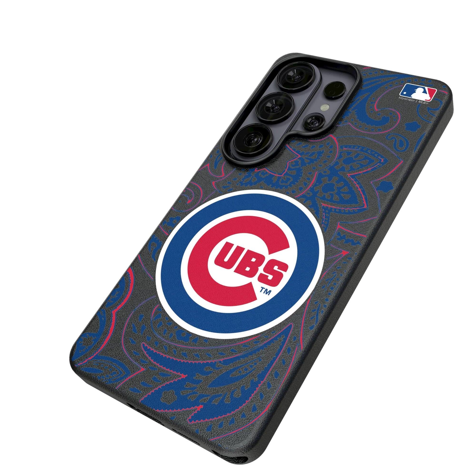 Keyscaper MLB Chicago Cubs Paisley Galaxy Magnetic Bump Case S24 Ultra ...