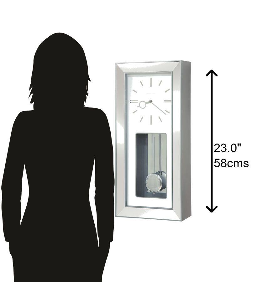 Howard Miller 625614 Chaz Wall Clock 625614 Silver 625614 - Best Buy