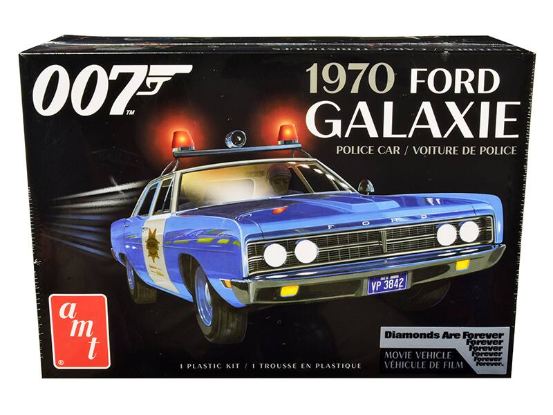 Skill 2 1/25 Scale Model Kit 1970 Ford Galaxie Police Car Las Vegas ...