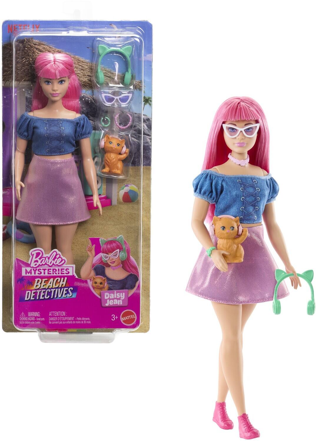Mattel Barbie Mysteries: Beach Detectives Doll and Accessories ...