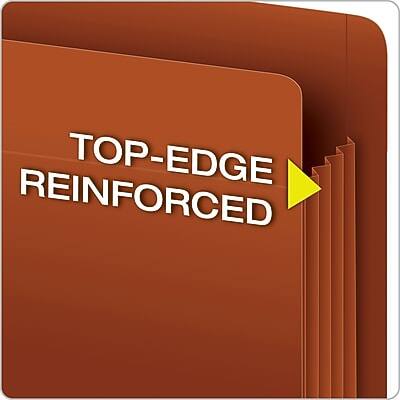 Pendaflex Reinforced File Pocket, 5 1/4" Expansion, Letter Size, 10/Box ...