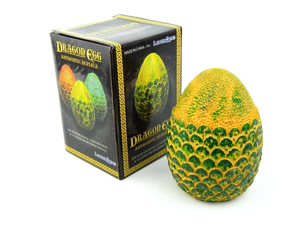 Toynk Dragon Egg 4.5 Inch Solid Resin Paperweight Prop Replicas Set of ...
