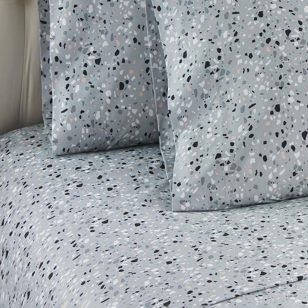 Shavel Home Products Micro Flannel Printed Deep Pocket Sheet Set, Twin ...