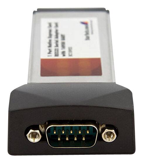 Best Buy: StarTech Serial ExpressCard Adapter Black EC1S952