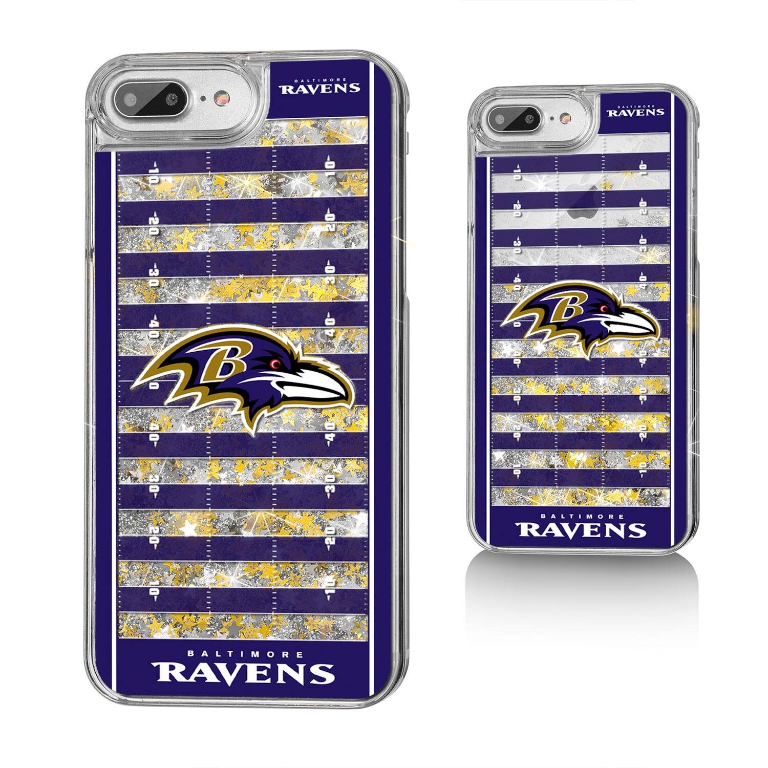 Keyscaper NFL Baltimore Ravens iPhone Field Design Glitter Case 16 Pro ...