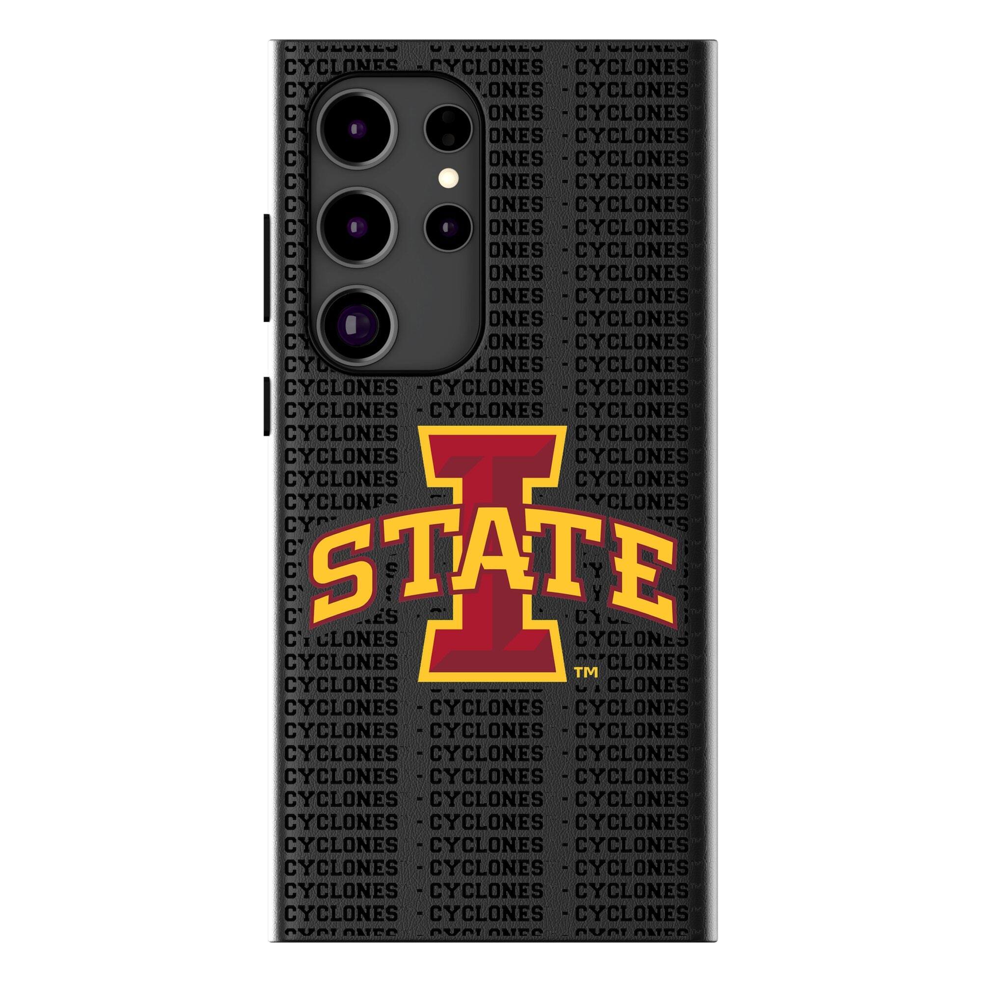 Keyscaper NCAA Iowa State Cyclones Text Backdrop Galaxy Magnetic Bump ...