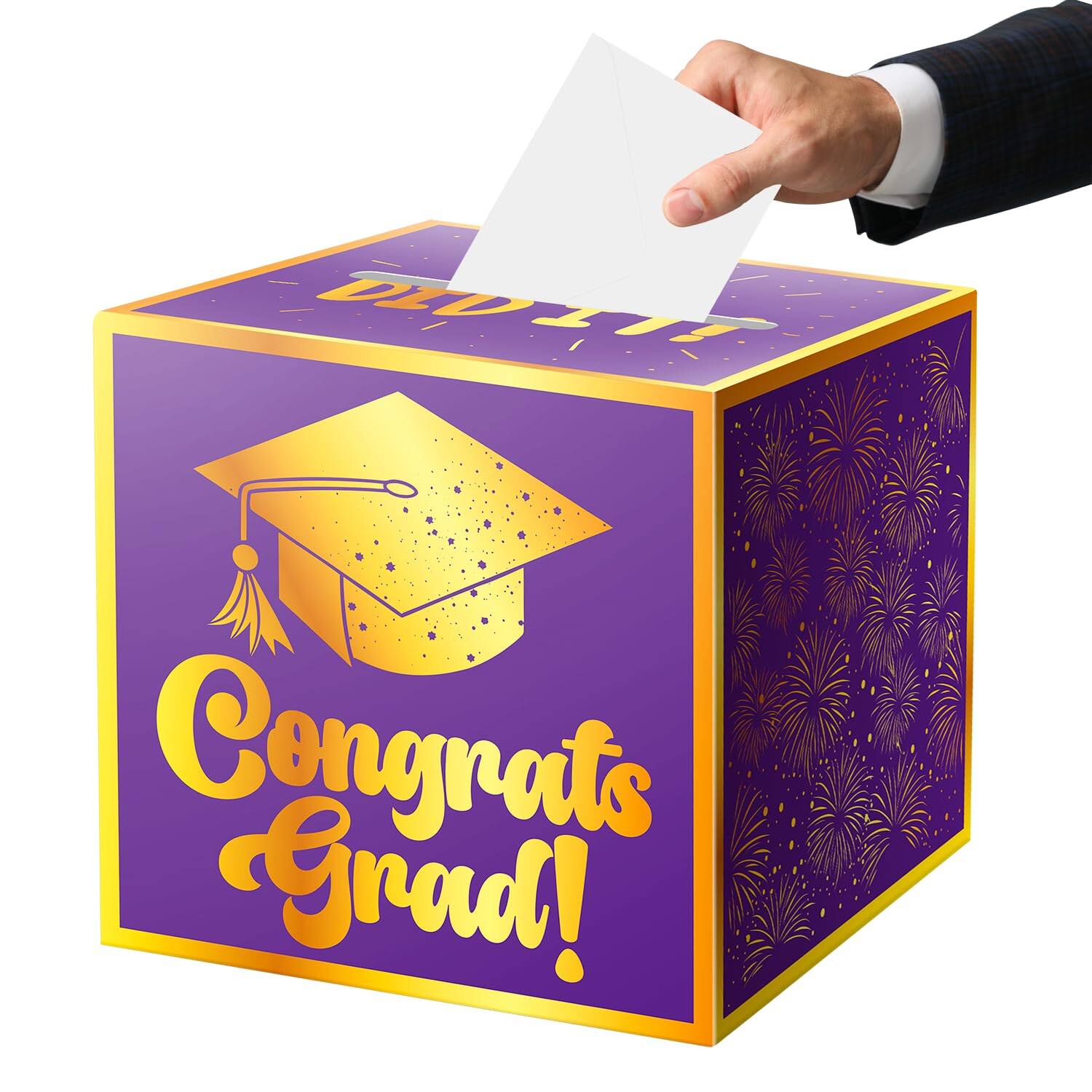 Paradigms Interiors Graduation Card Box Cardboard Congrats Grad Boxes ...