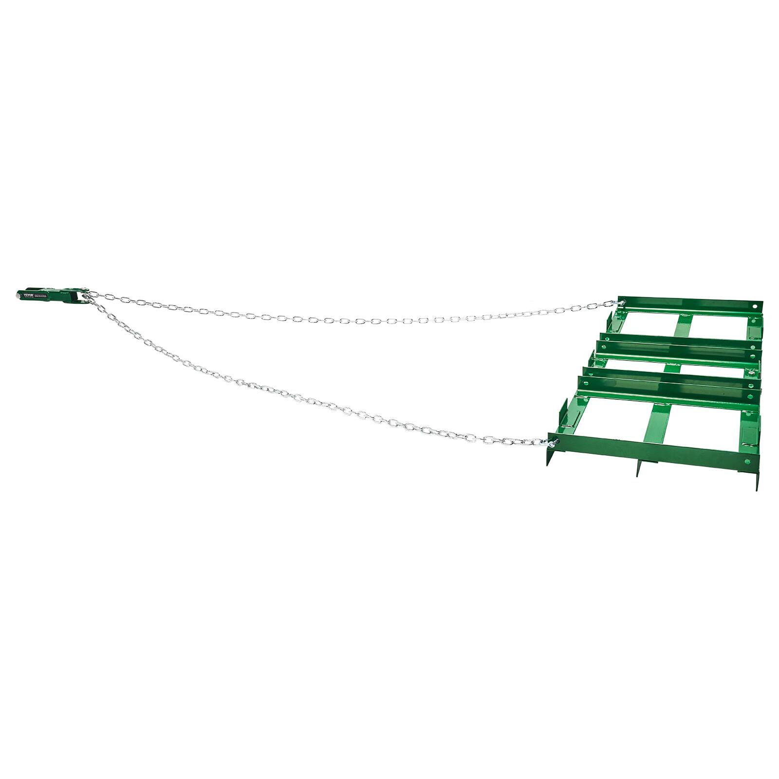 VEVOR Drag Harrow, 4 ft Heavy Duty Tow Behind Drag Harrow with ...