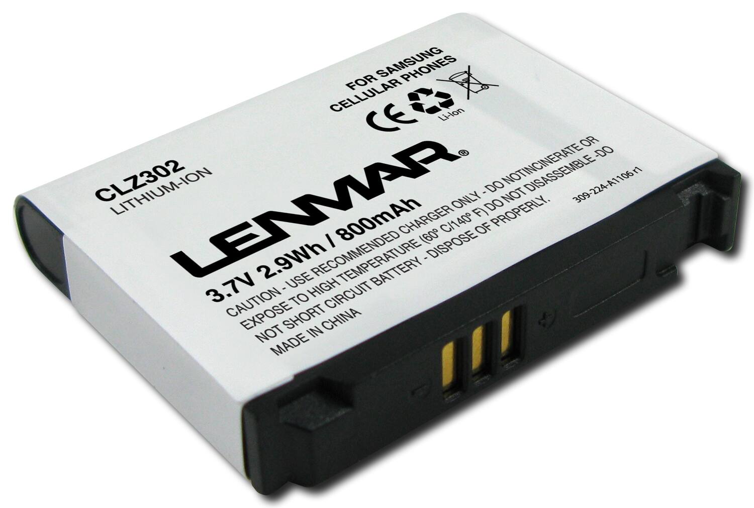 Best Buy: Lenmar Lithium-Ion Battery for Select Samsung Mobile Phones ...
