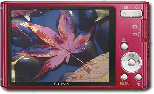 Best Buy: Sony Cyber-shot 14.1-Megapixel Digital Camera Kit Red W330 ...