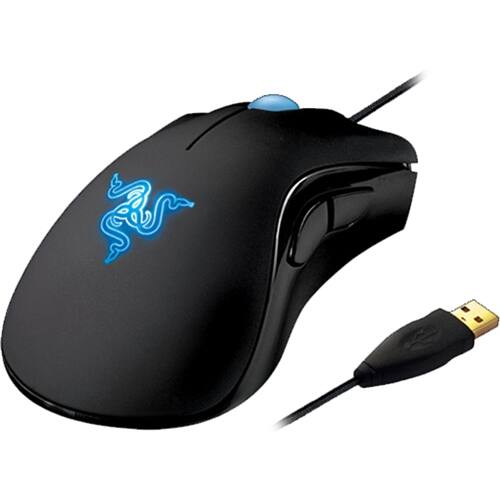 Best Buy: Razer DeathAdder Wired Optical Gaming Left-Handed Mouse Black ...