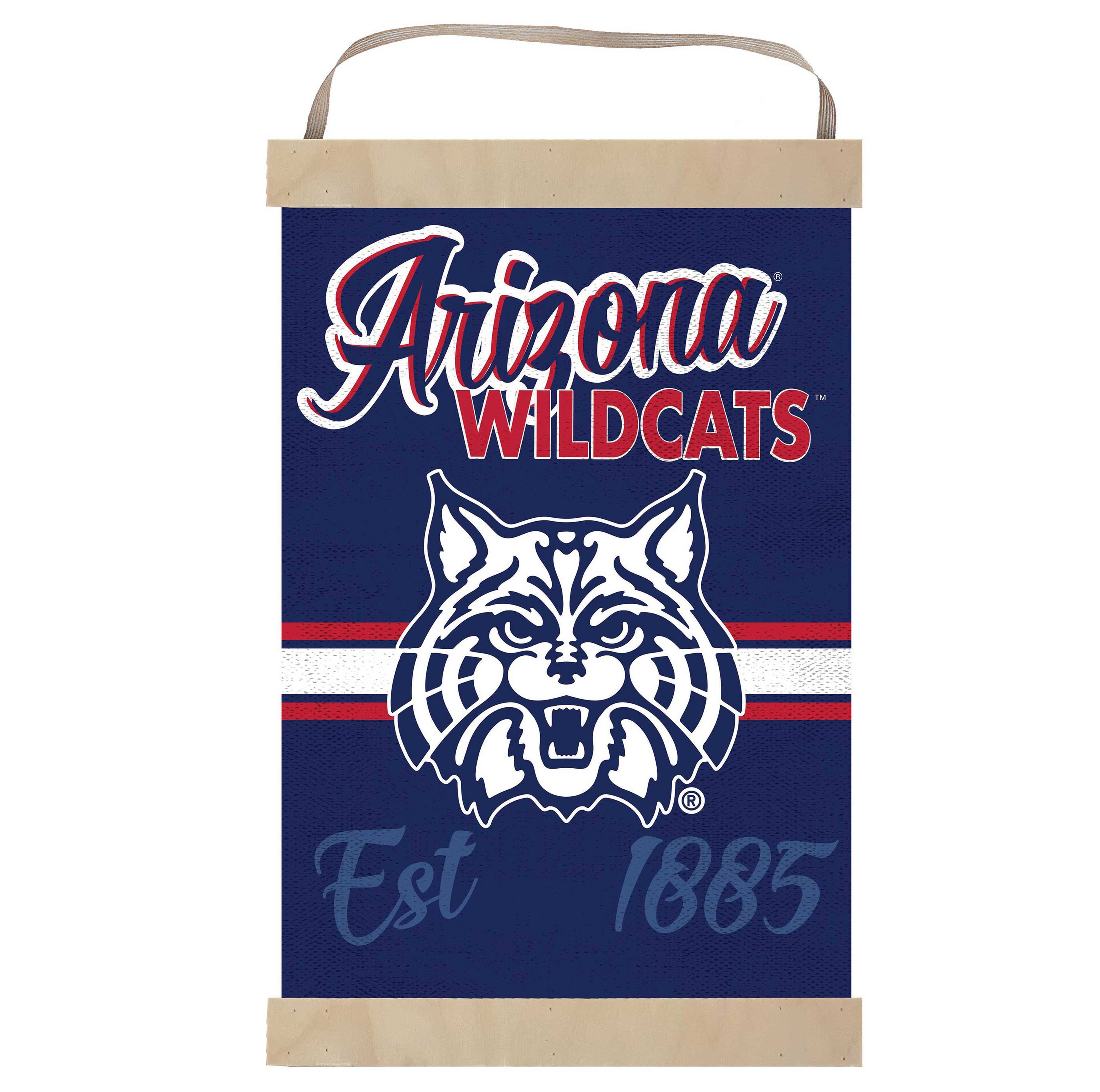 Jardine Arizona Wildcats Fight Song Banner Sign Red 4941669 - Best Buy