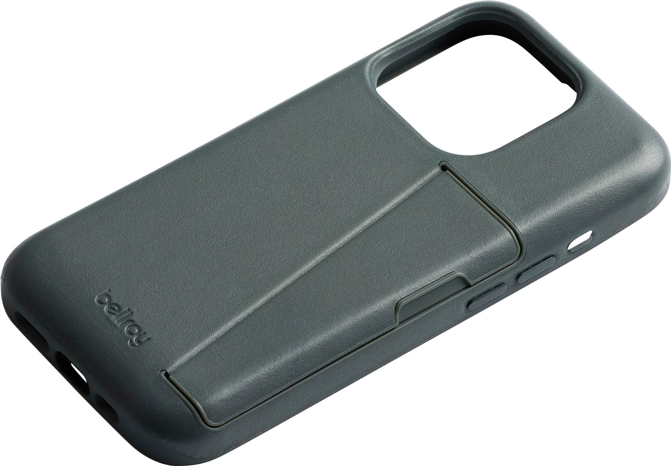 Bellroy iPhone 15 Pro Leather Phone Case 3 Card Everglade PTXH-EGD-133 ...