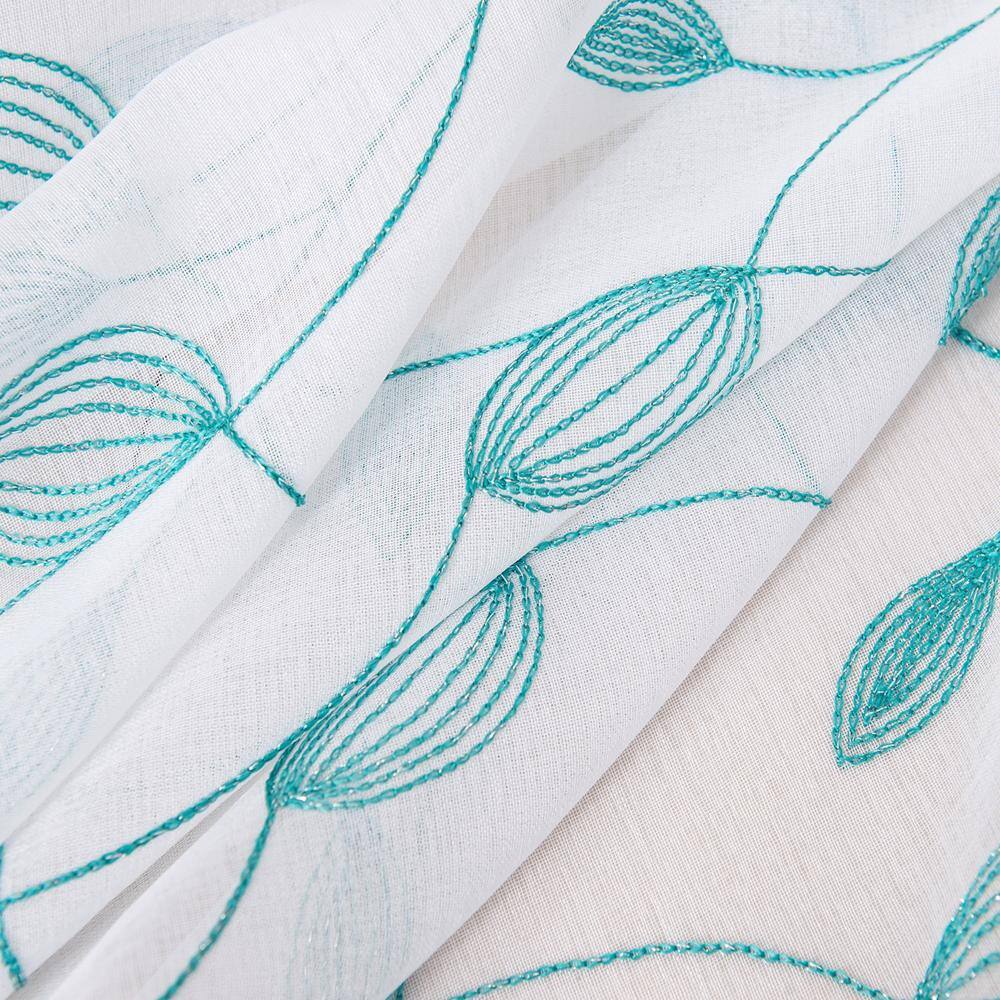 RT Designers Collection Ramallah Krista Embroidered Grommet Curtain ...