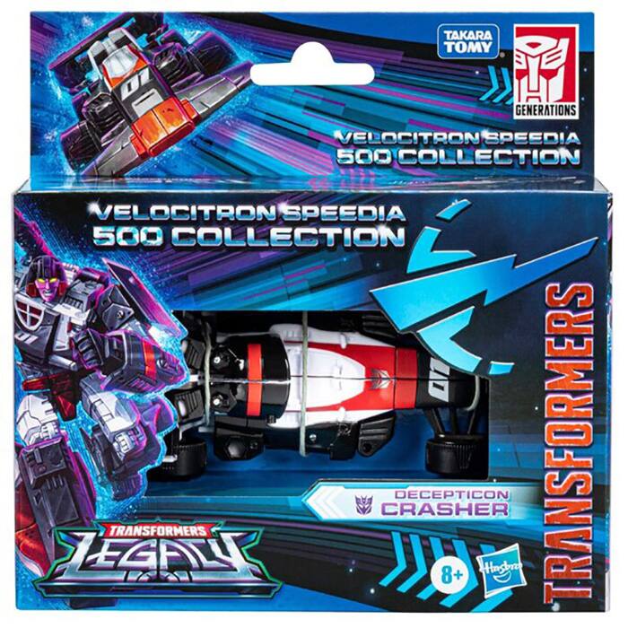 Crasher Deluxe Class | Transformers Legacy | Velocitron Speedia 500 ...