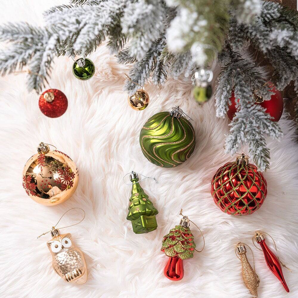 OrnamentallyYou Super Large Enchanted Christmas Forest Ornament Bundle ...