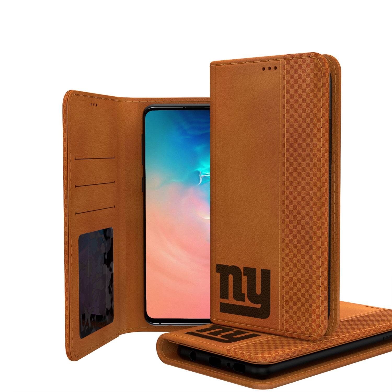 Keyscaper NFL New York Giants Galaxy Burn Design Folio Case S25 Ultra ...