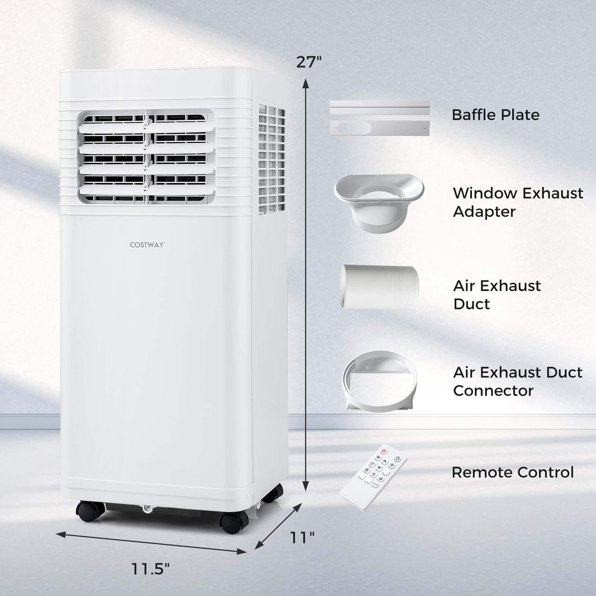 Customer Reviews: Costway Portable Air Conditioner Cools up to 300 sq ...