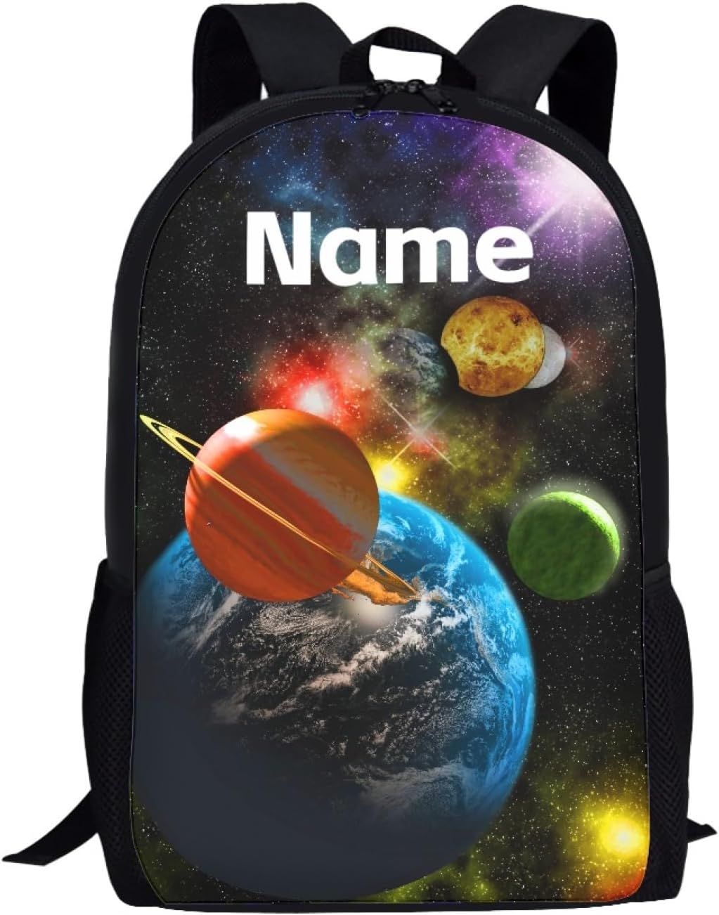 Live At Space Coloranimal Fashion Galaxy Backpack Universe Planets ...