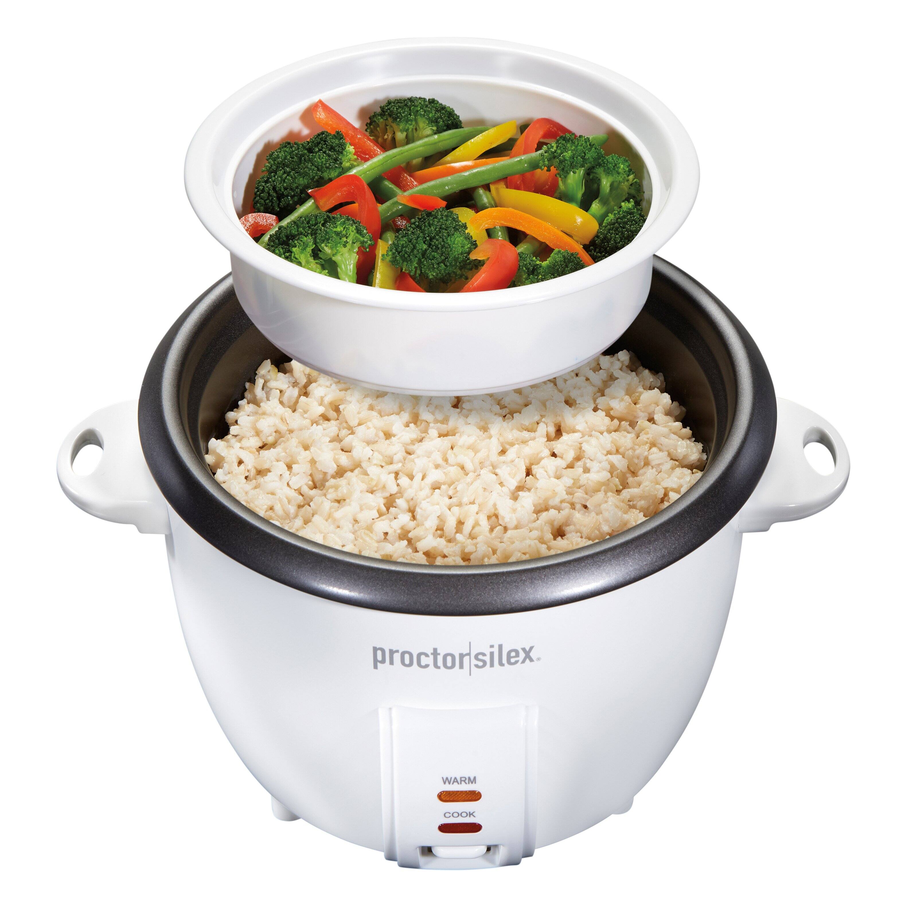 Customer Reviews: Proctor Silex 10-Cup Rice cooker White 37533PS - Best Buy