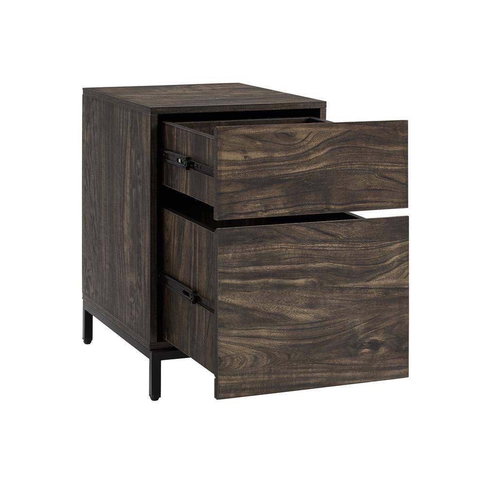 Crosley Furniture Jacobsen File Cabinet Brown Ash BG3110617 - Best Buy