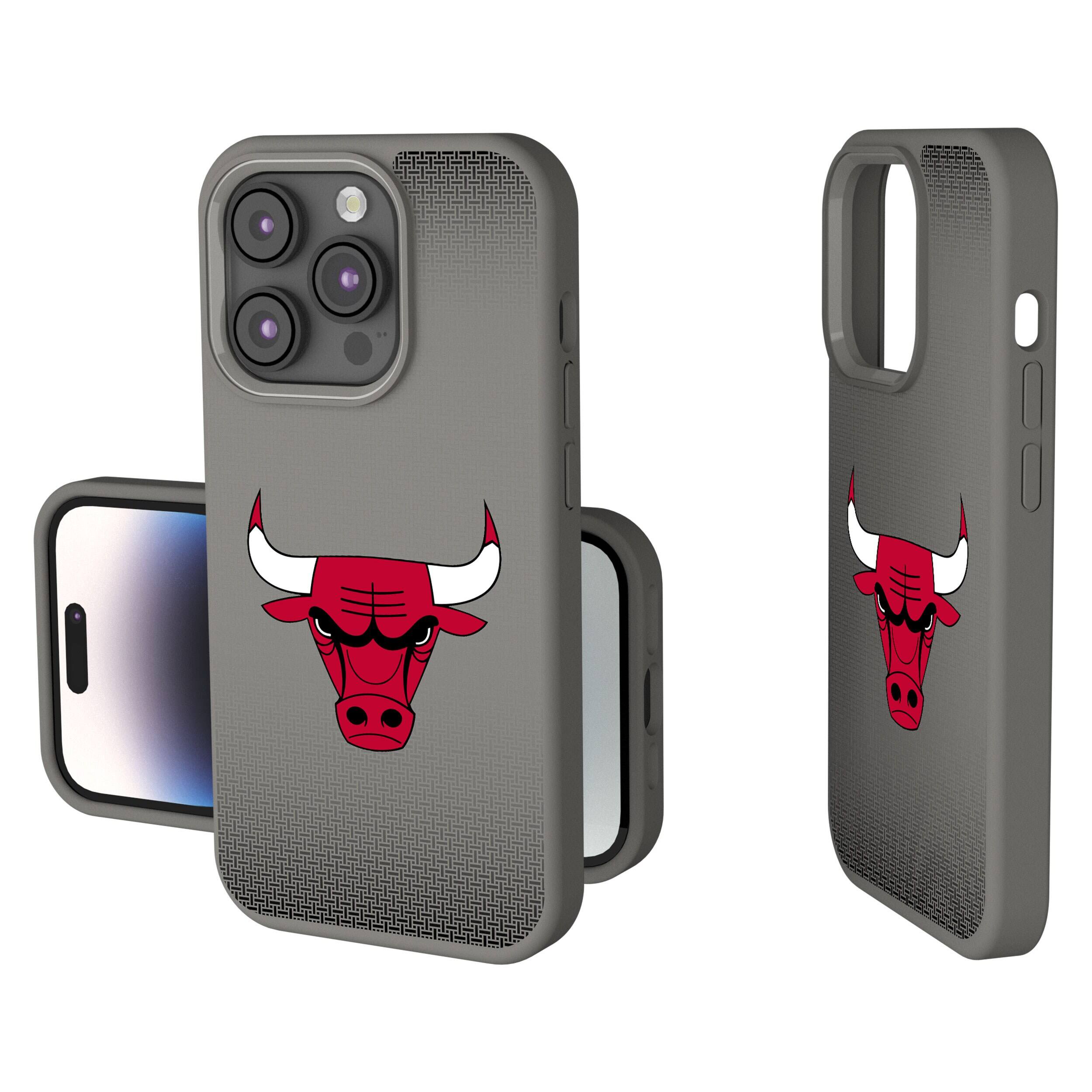 Keyscaper NBA Chicago Bulls Linen Logo iPhone Soft Touch Case 14 Plus ...