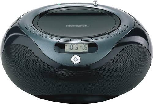 Customer Reviews: Memorex Refurbished CD/CD-R/CD-RW/MP3 Boombox with AM ...