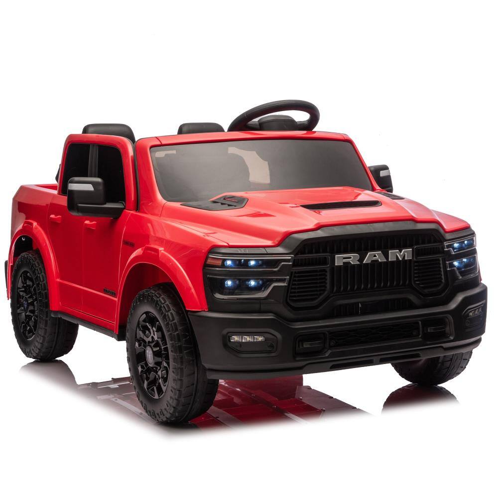 BreeBe 24V Licensed Dodge RAM 2500 2 Seater Kids Ride On Truck w ...