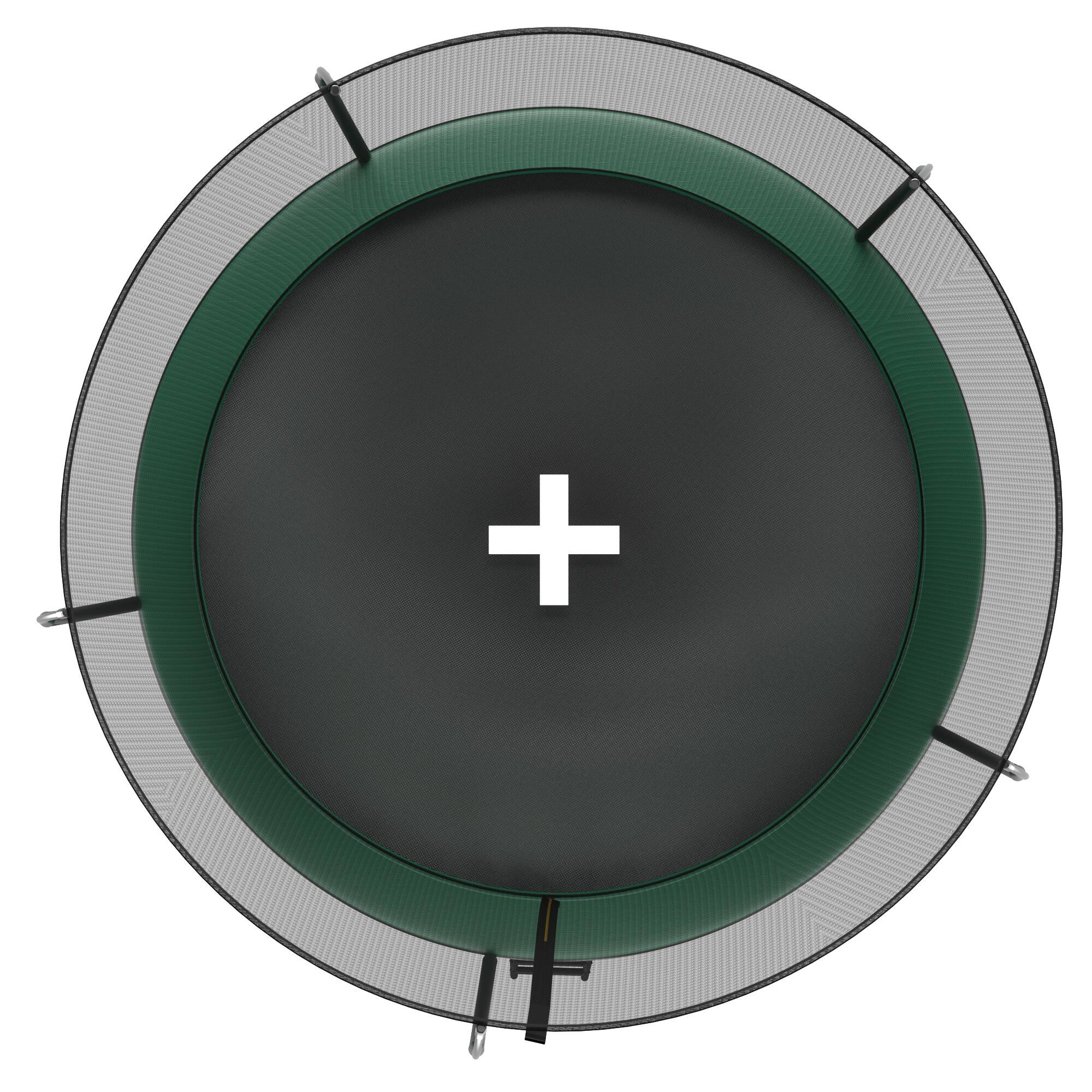 Glintex 12FT Springfree Trampoline with Bungee System, No Gap Safety ...