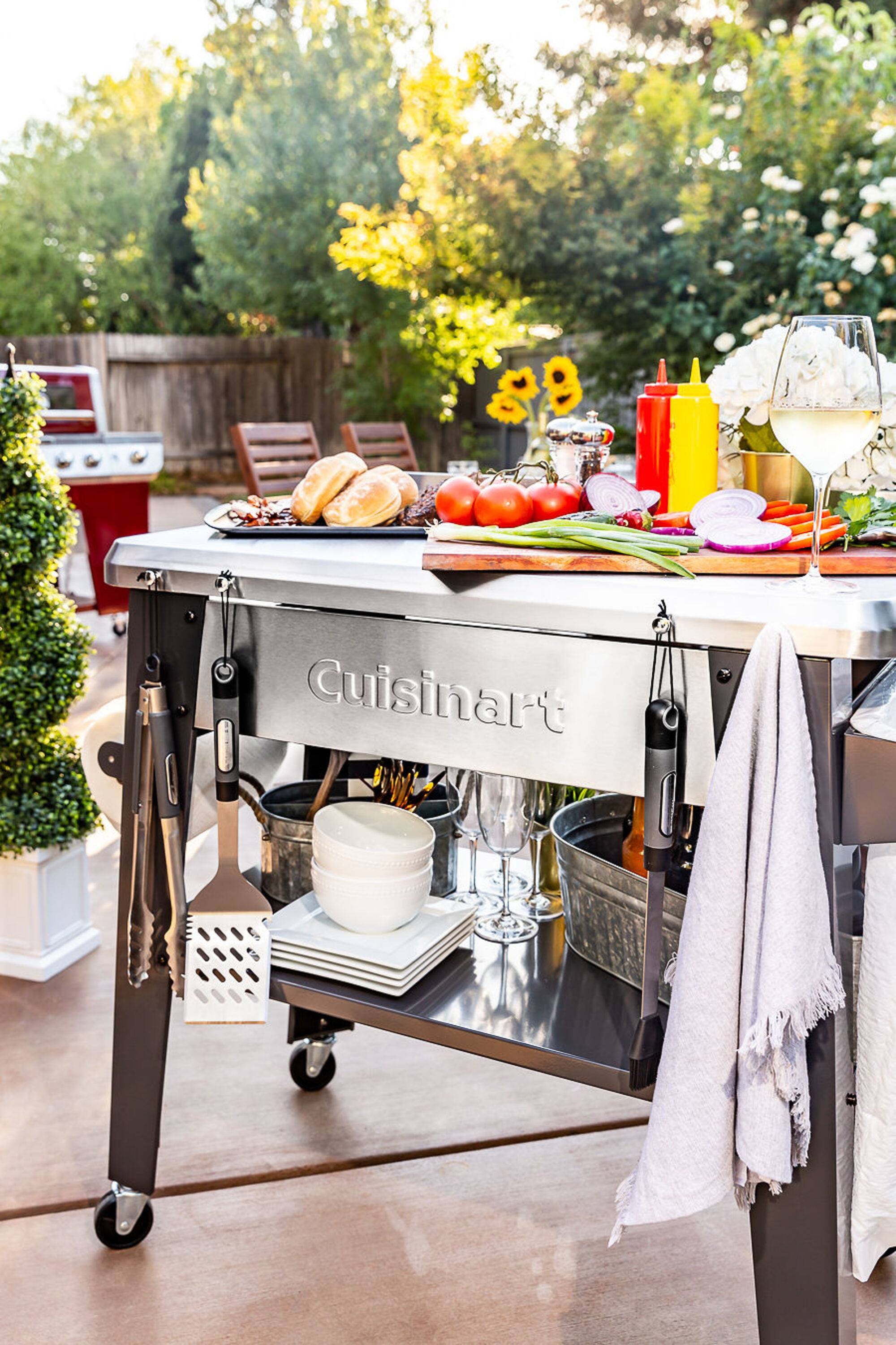 Customer Reviews: Cuisinart Outdoor Grill Prep Table Stainless Steel ...