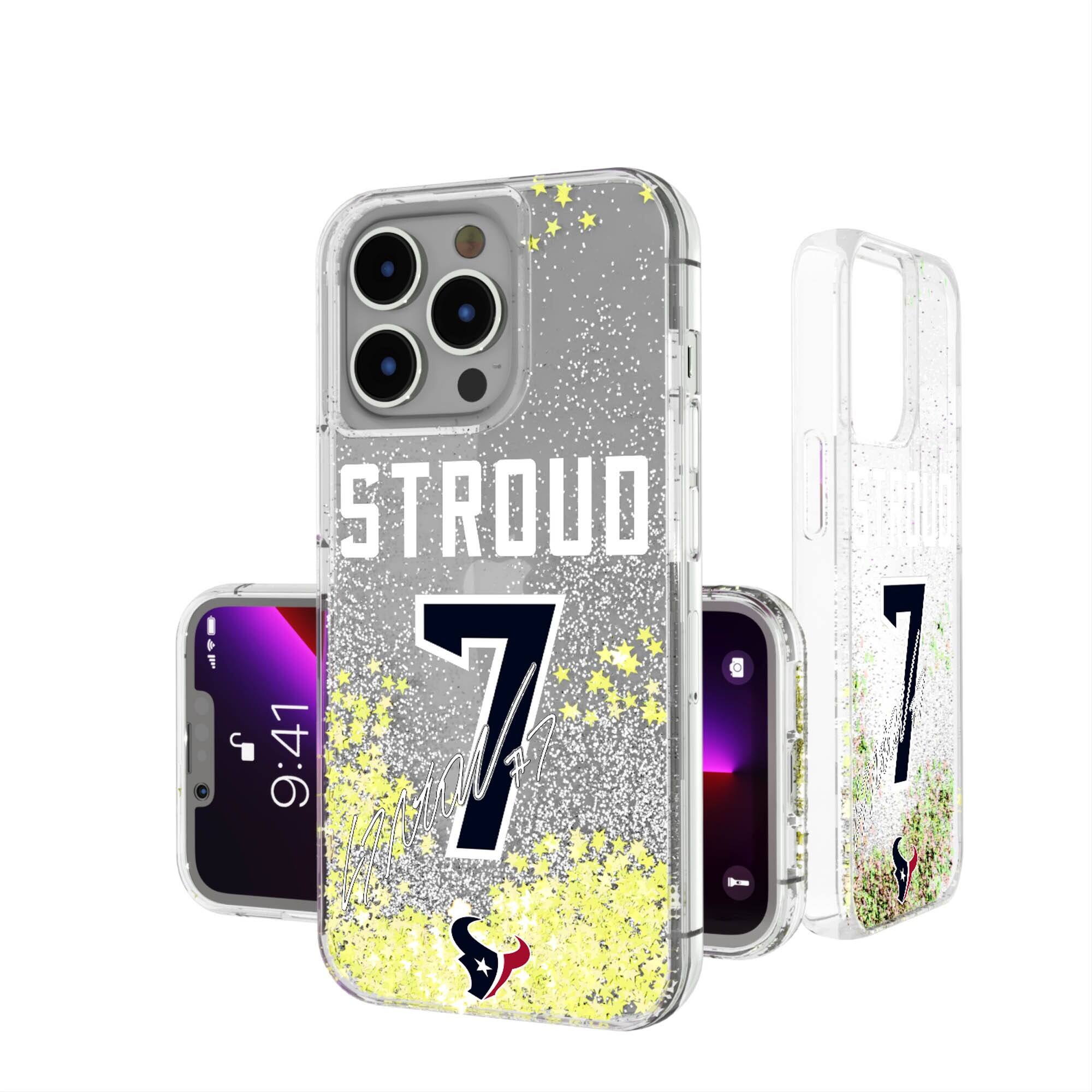 Keyscaper NFL Houston Texans C.J. Stroud iPhone Glitter Phone Case 13 ...