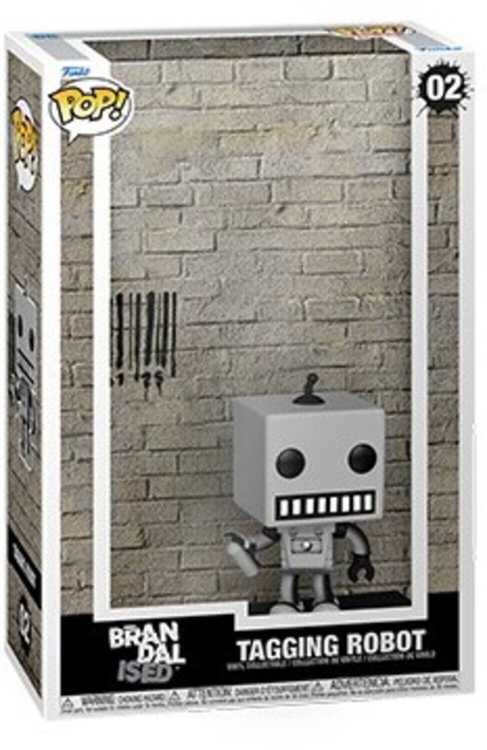 Funko POP! ART COVER: Brandalised Robot (Styles May Vary) Collectibles ...