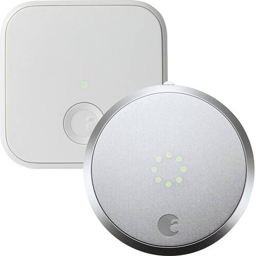 Best Buy: Smart Lock (Silver) & Connect Adapter Package
