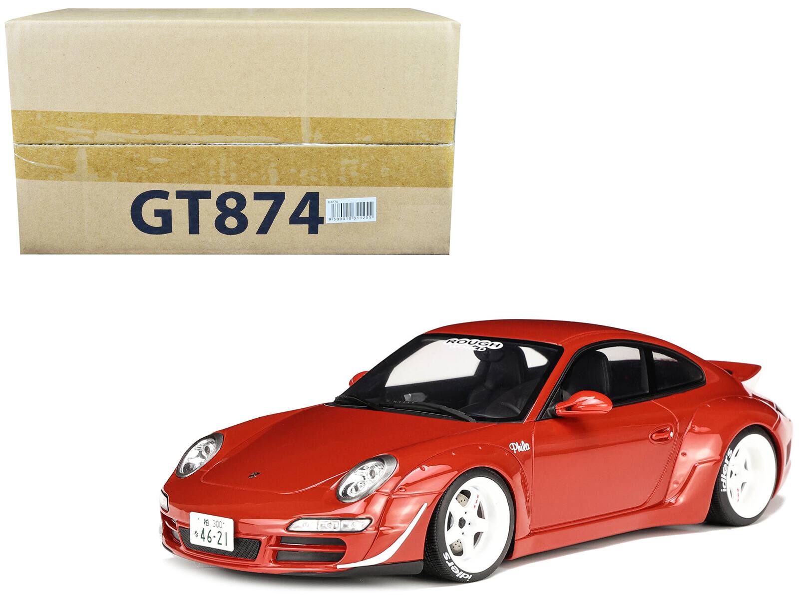 2021 Porsche 911 RWB "AKA Phila" 1/18 Model Car by GT Spirit Red - Best Buy