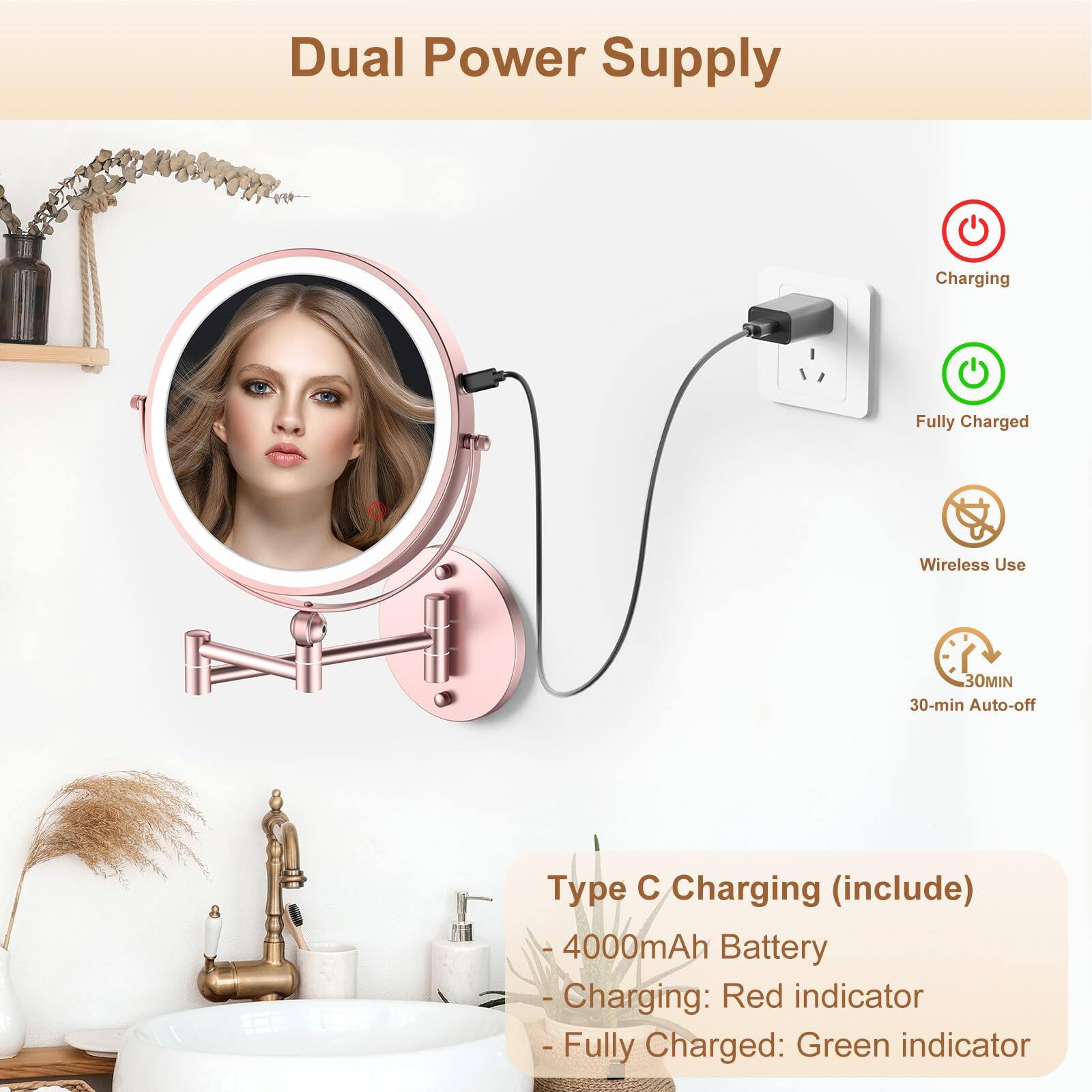 Comfort Essence Mirror Makeup Light Magnifying Lights Color High ...