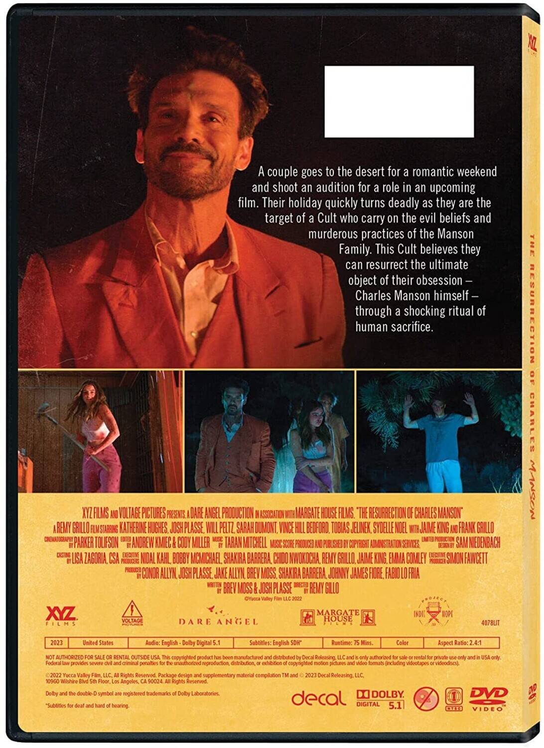 The Resurrection of Charles Manson DVD - Best Buy