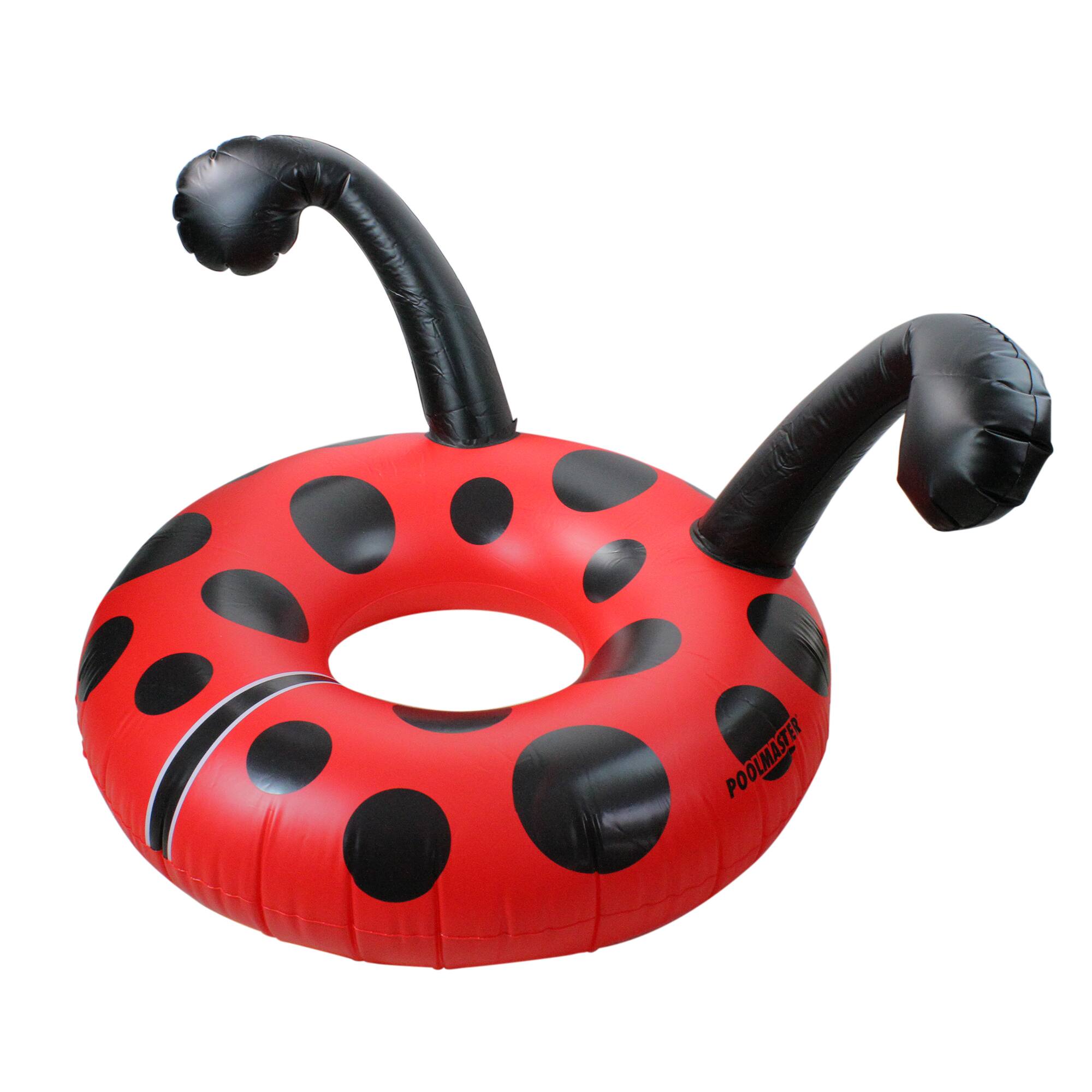 Swim Central and Red Ladybug Swimming Pool Party Inner Tube, 48 Inch ...