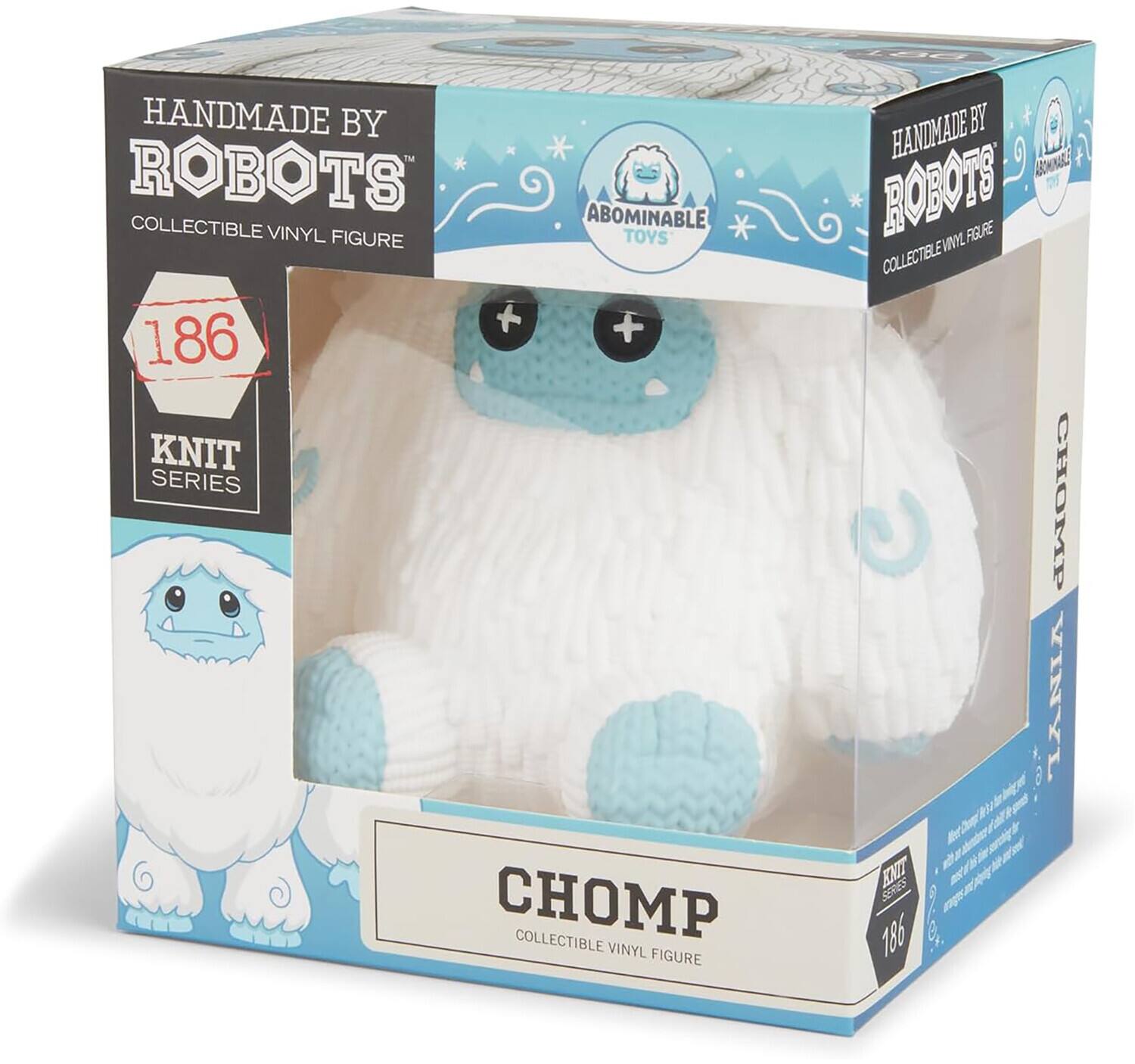Handmade by Robots Abominable Toys Chomp #186 Collectibles Multicolor ...