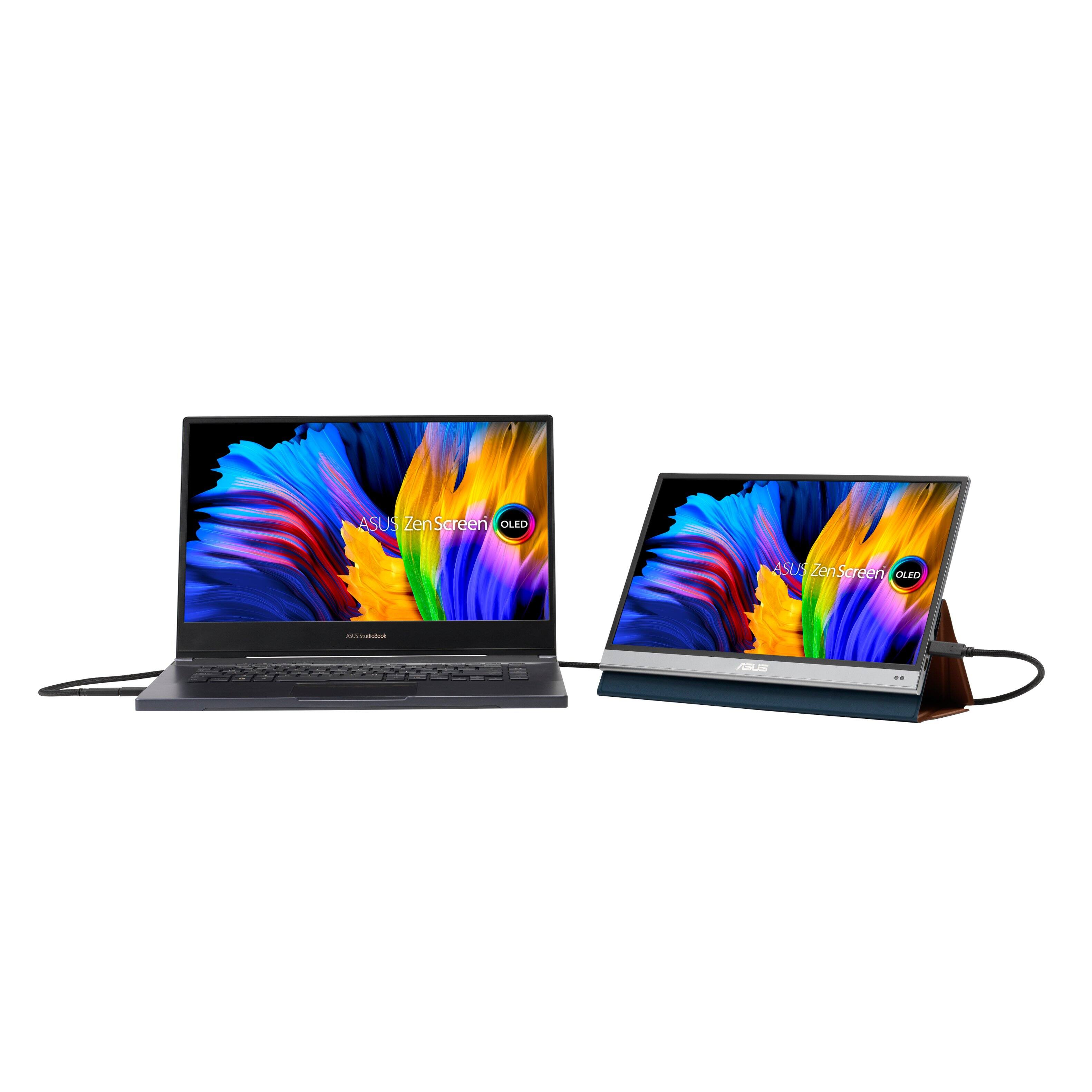 Best Buy: ASUS ZenScreen 13.3" OLED Portable Monitor (USB-C) Gray MQ13AH