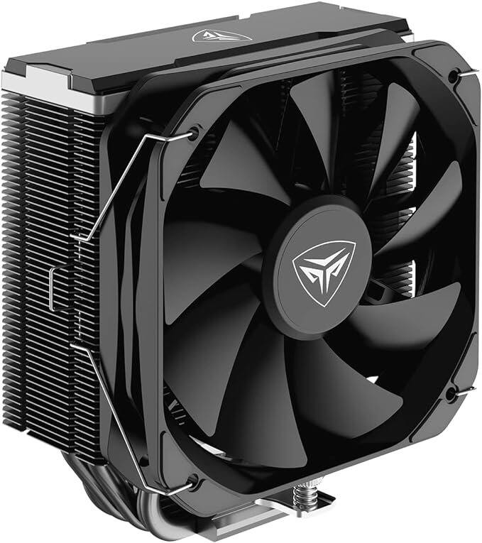 PCCOOLER K6BK High Performance CPU Cooler Aluminum 130 mm Luxury Black ...