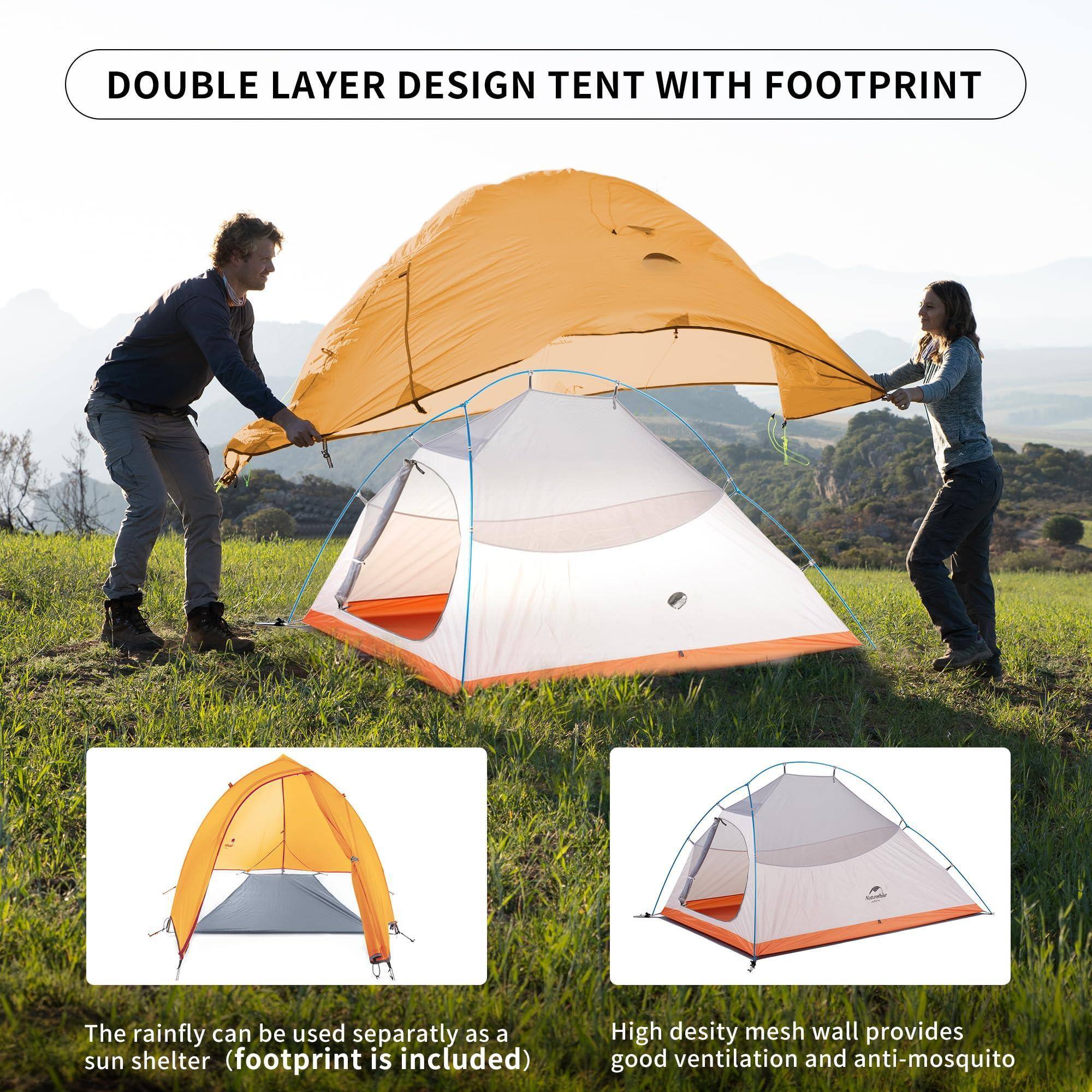 Paradigms Interiors Cloud up Tent Lightweight Backpacking With ...