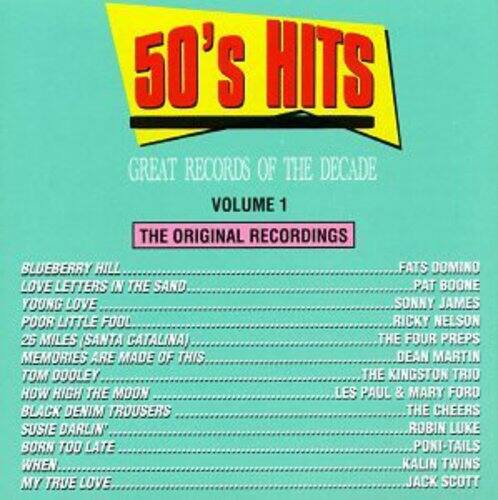 Various Artists 50's Pop Hits 1 / Various COMPACT DISCS [CD] - Best Buy