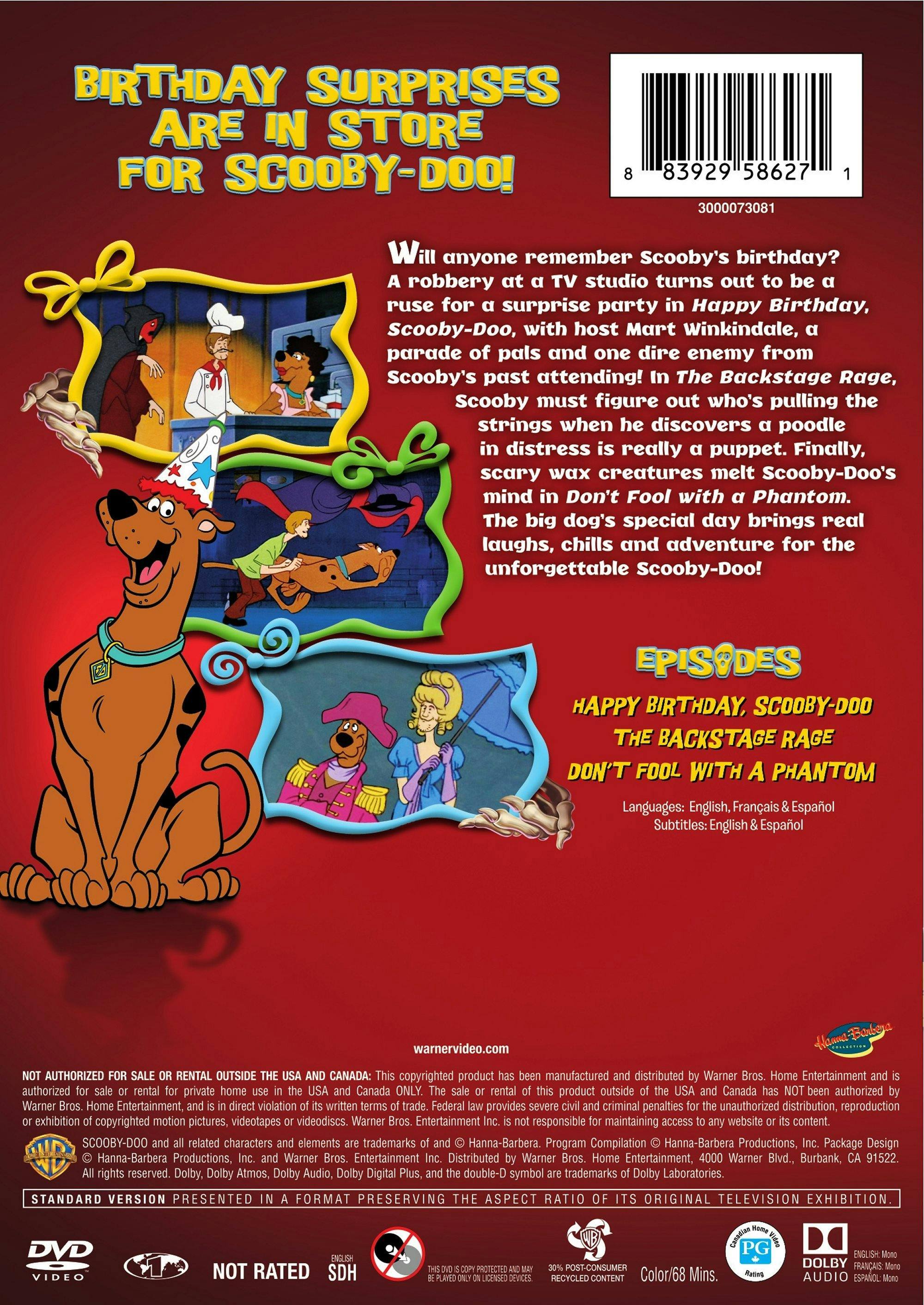 Scooby Doo: Happy Spook day, Scooby Doo! [DVD] [Standard] - Best Buy