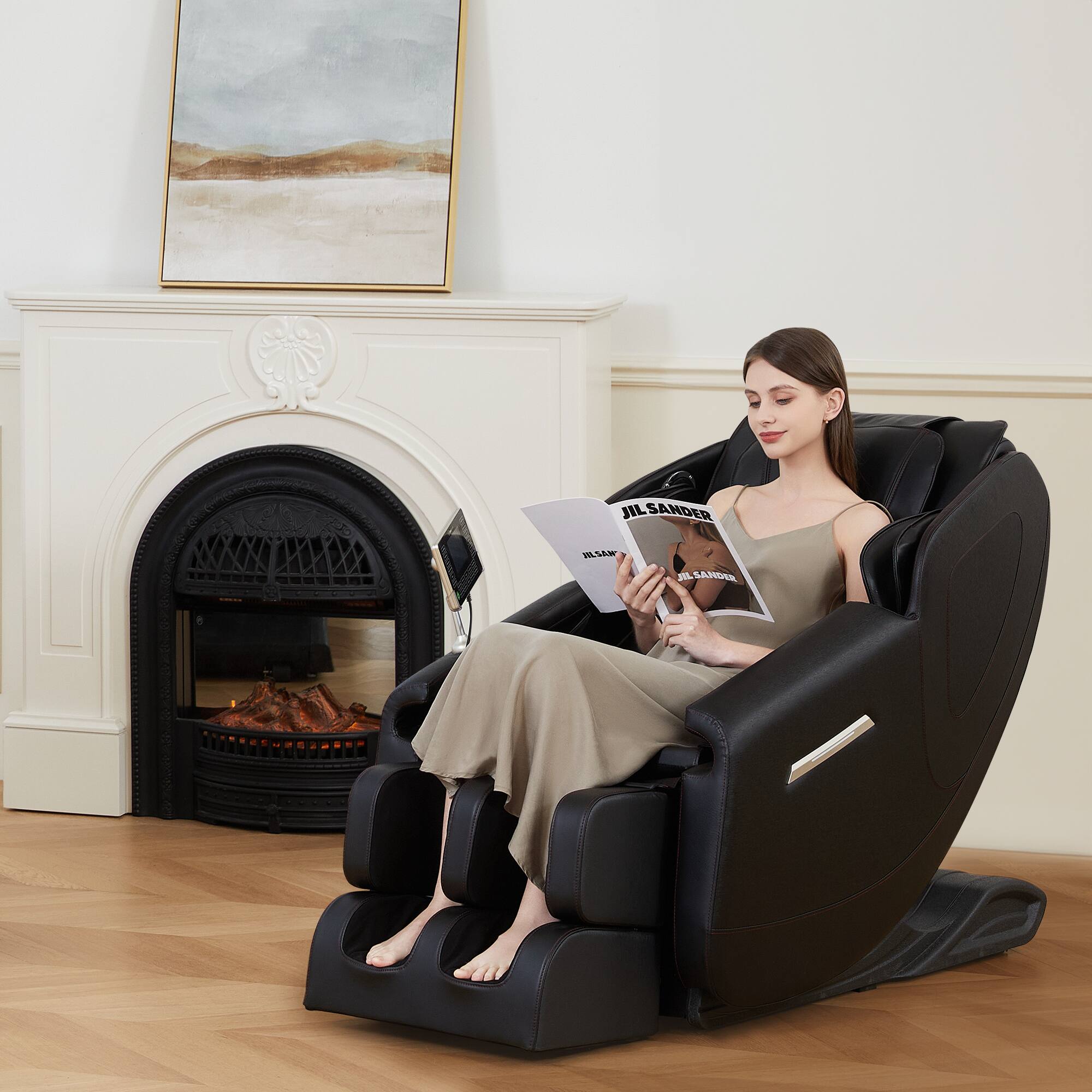 Essen Blissed Favor BS 03 Full Body Zero Gravity with Shiatsu Massage Chair Black BS0-3 - Best Buy