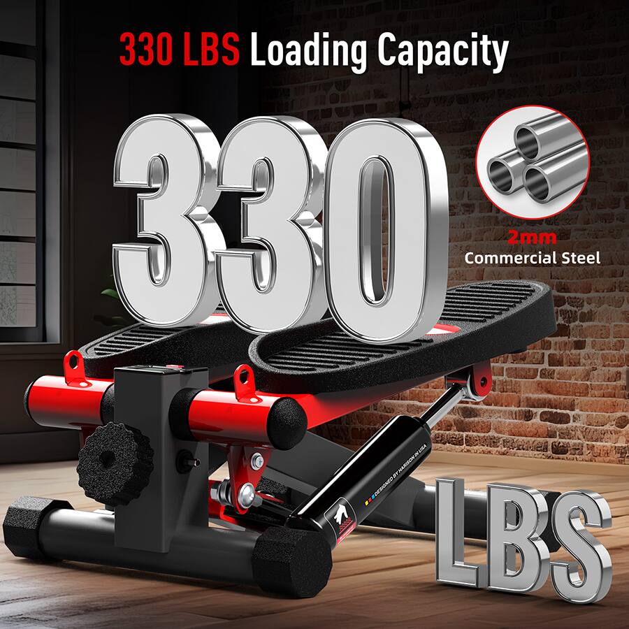 HARISON Mini Stepper with resistance bands 300LBS Capacity, Portable ...