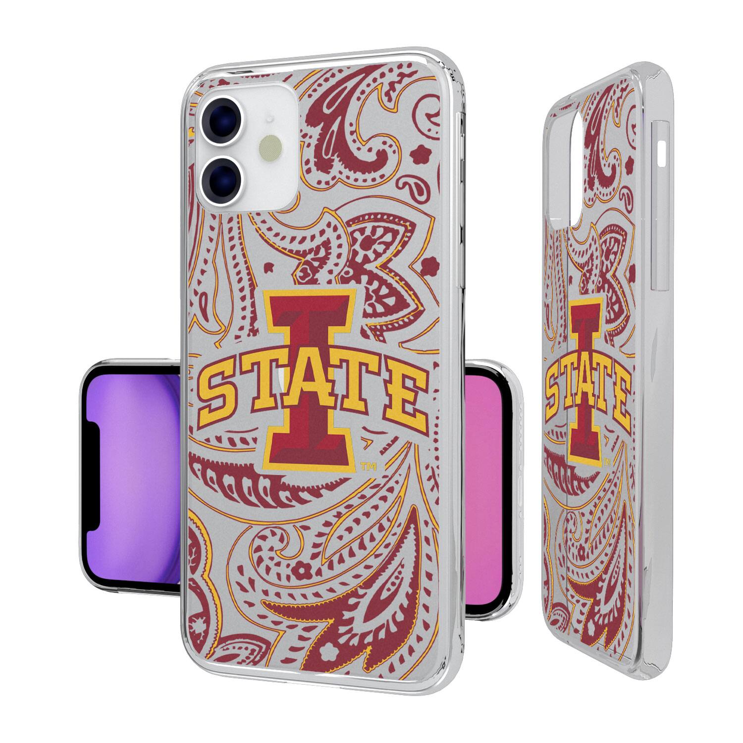 Keyscaper NCAA Iowa State Cyclones iPhone Paisley Design Clear Case ...