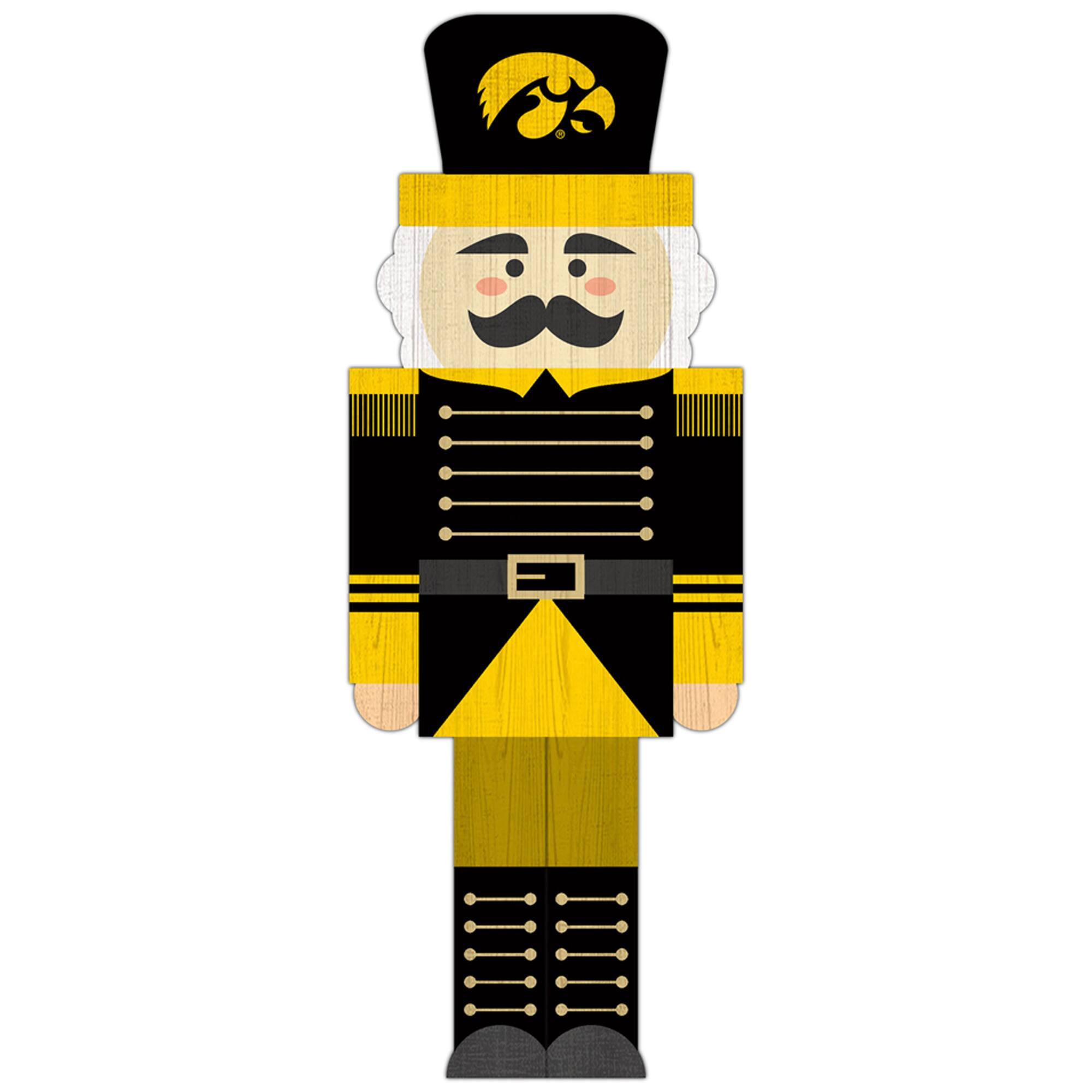 Fan Creations Iowa Hawkeyes 31'' Nutcracker Leaner Multicolor 4552418 ...