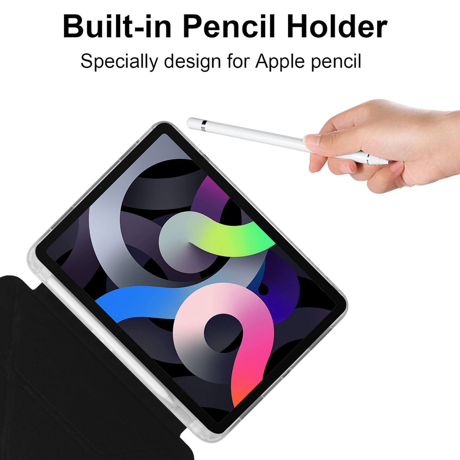 Dteck for Apple iPad (A16) 11" 2025 & iPad 10th Gen 2022 Y Fold Tablet ...