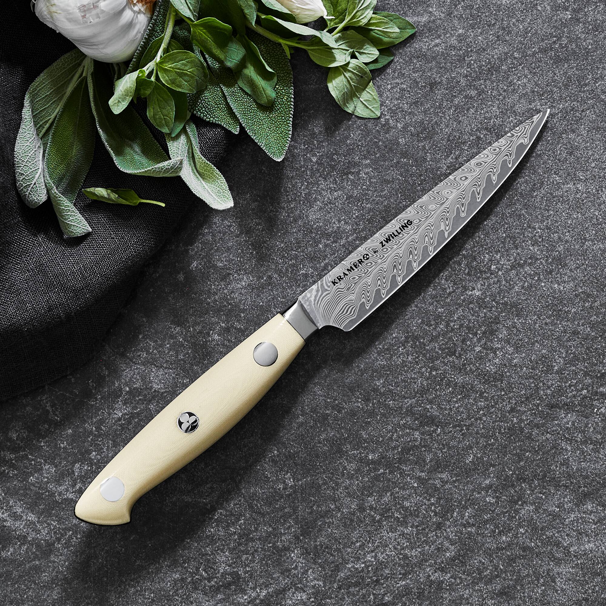 KRAMER by ZWILLING Cumulus Collection 4 inch Paring Knife White 55200 ...